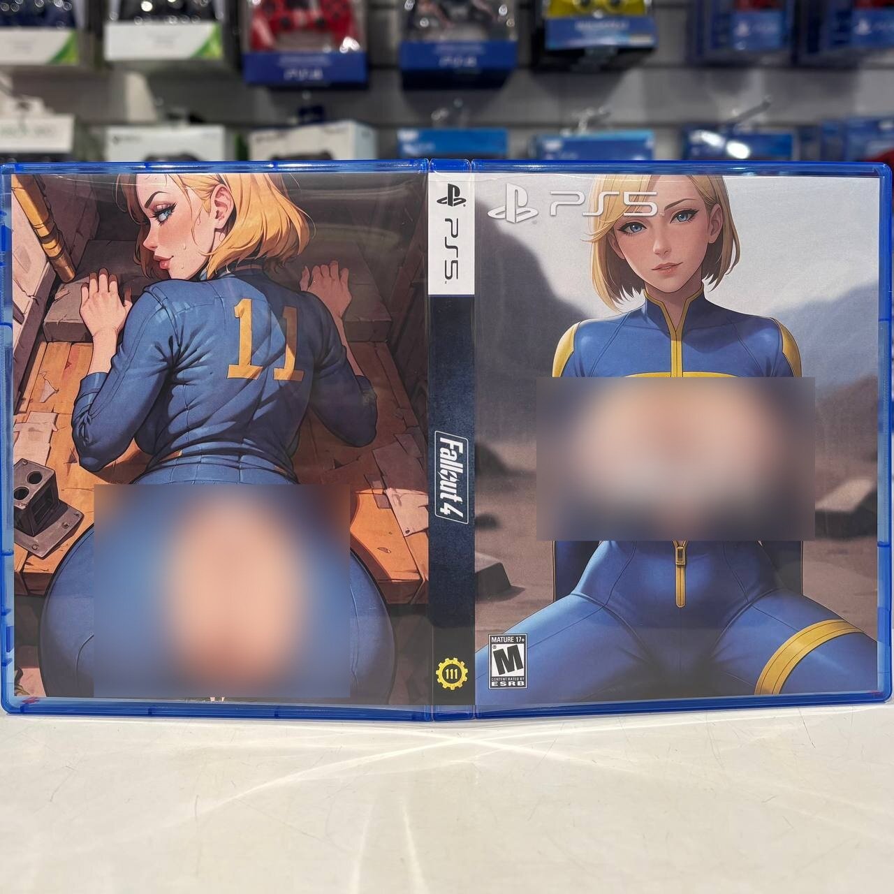 Игра "Fallout 4" PS5 - Кастомная обложка для диска №6