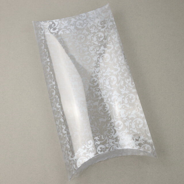 Подарочная коробка Узорная прозрачная 40*21 см, Mister Christmas, KPP-XL