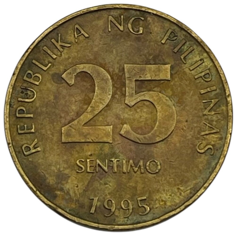 Филиппины 25 сентимо 1995 г.