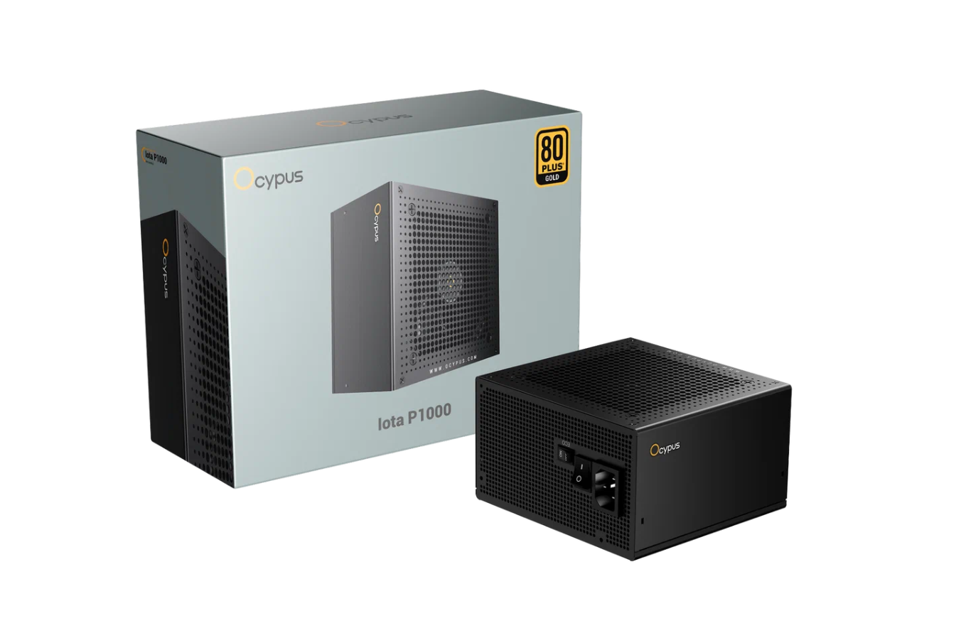 Блок питания PSU Ocypus Iota P1000 [P1000-GF] 1000W / APFC / full CM / JP capasitors / 80+ Gold