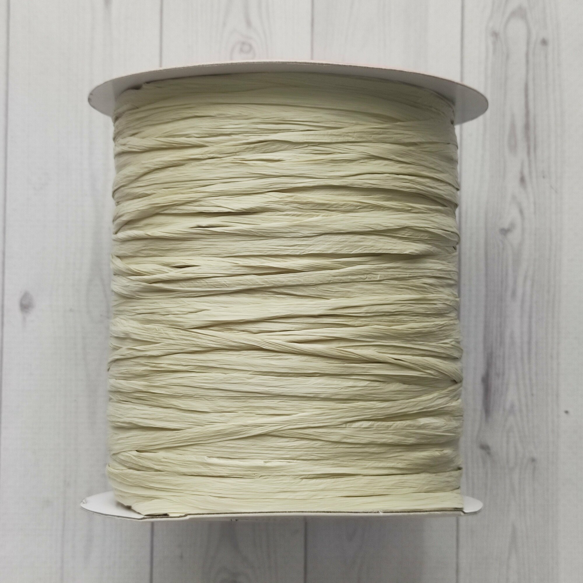 Пряжа Raffia Ispie (Рафия), 100% целлюлоза, Зеленый лен (Linen green) 7494002, 250 м