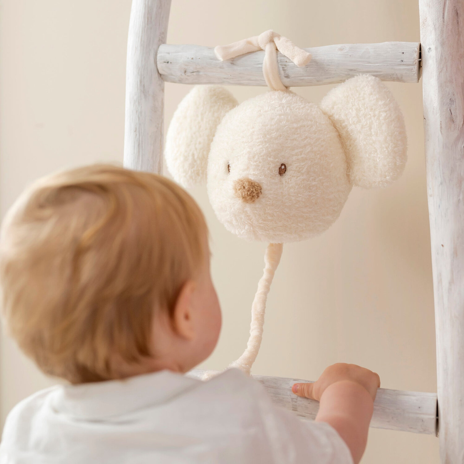 Игрушка мягкая Nattou Musical Soft toy TEDDY Мышка музыкальная 856157