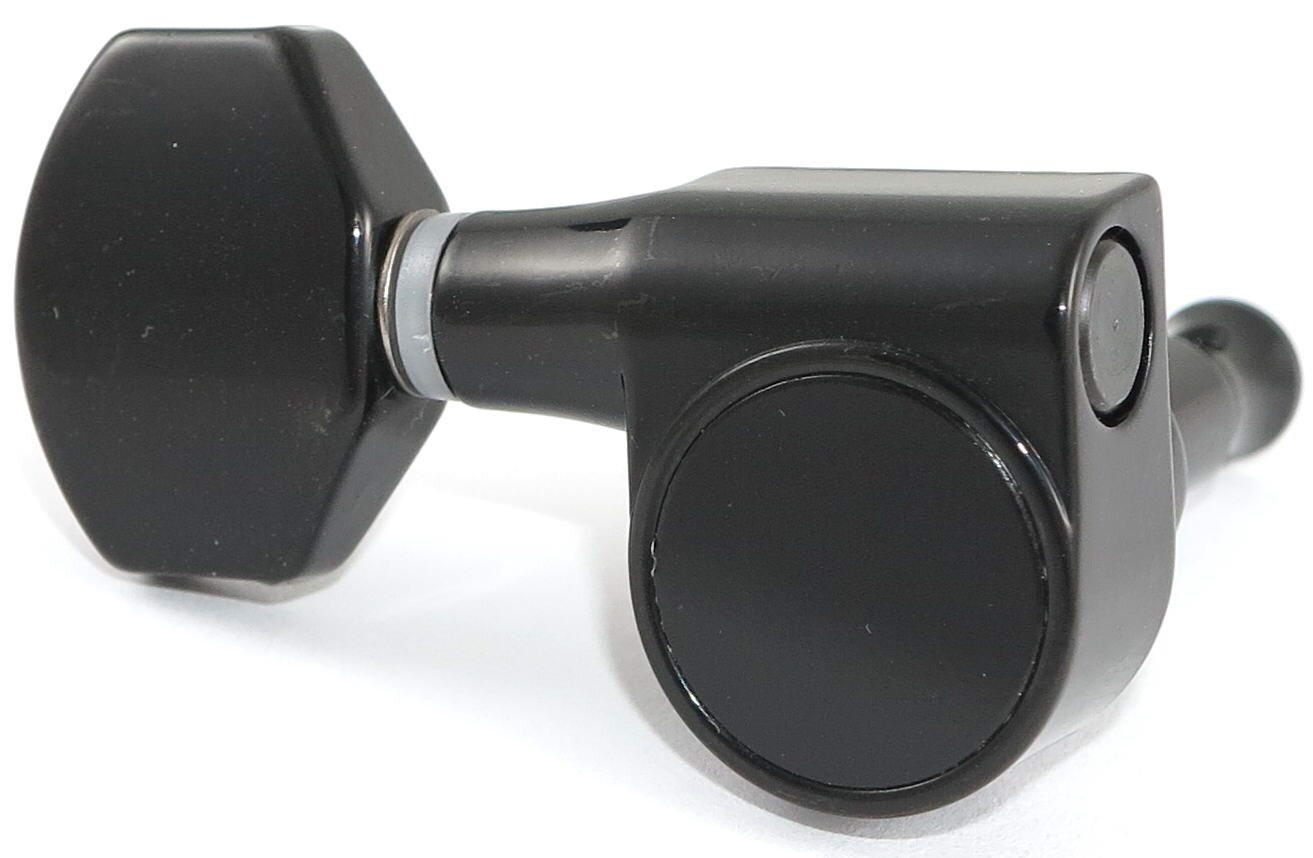 Колок одиночный HC Tuner SG221-D07, правый, черный