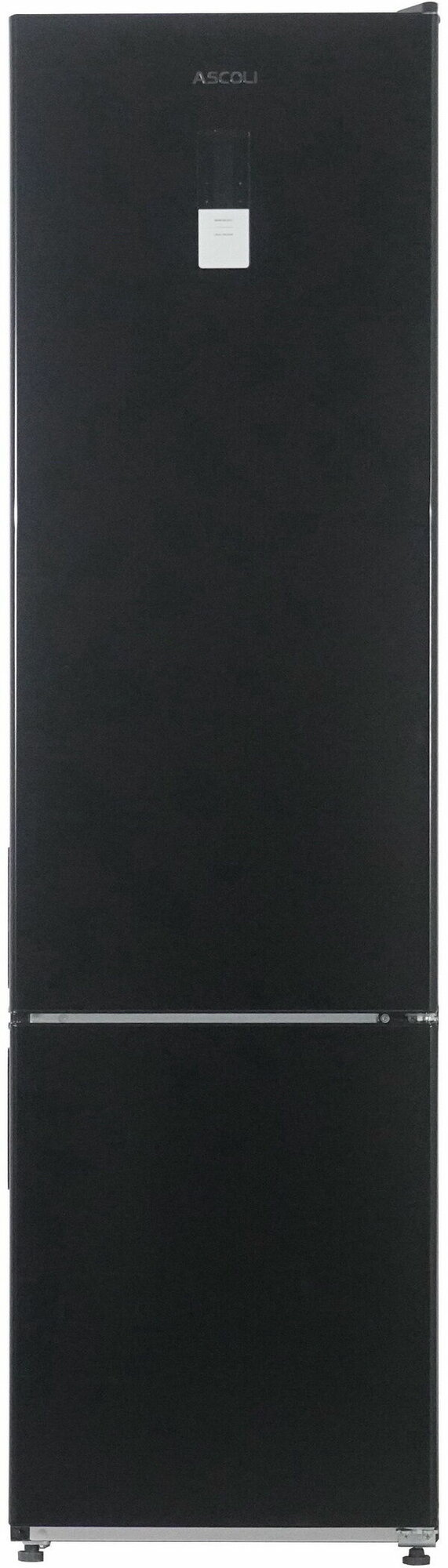 Холодильник Ascoli ADRFB345WE черный, 196х54 см, 335 л, No Frost, A+