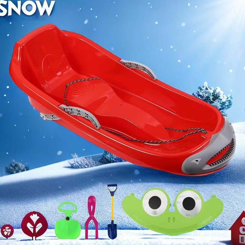 Сани-Волокуши для Рыбаков, Охотников, Лыжного похода, Уборки снега