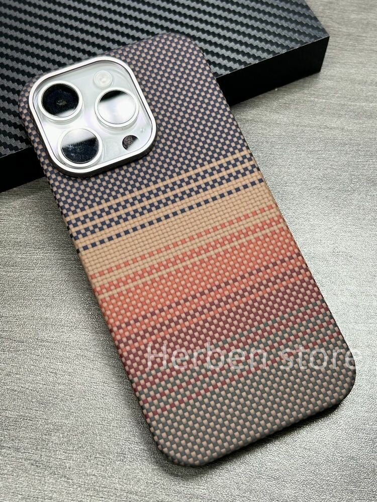 Кевларовый чехол apple iphone 15 pro, чехол из углеродного волокна, Ультратонкий защитный чехол из настоящего углеродного волокна для iphone 15 pro