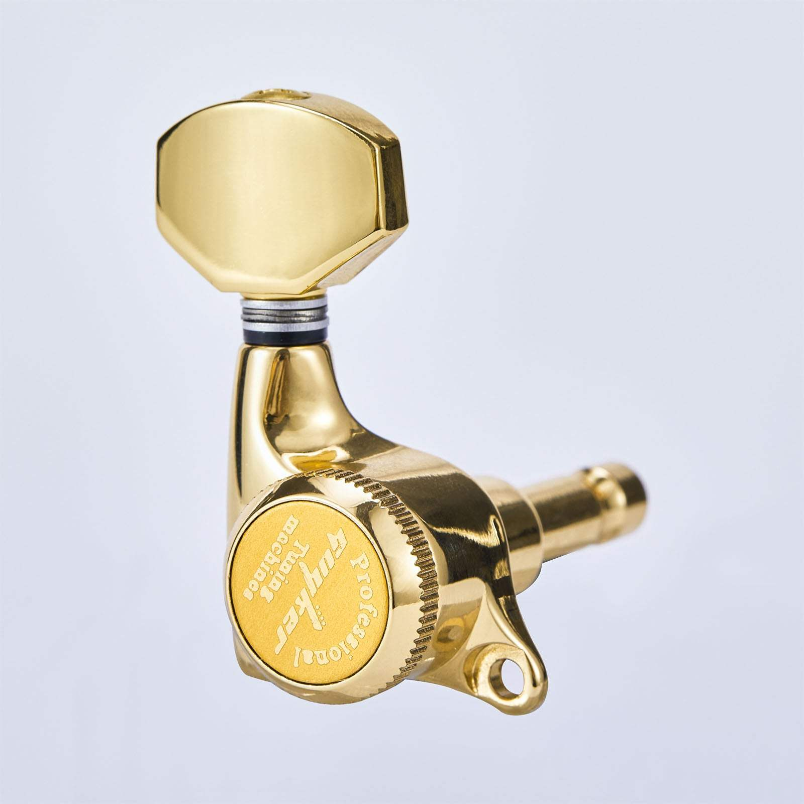 Колки 6 в линию локовые Guyker GK-501D7SP, левые, золото