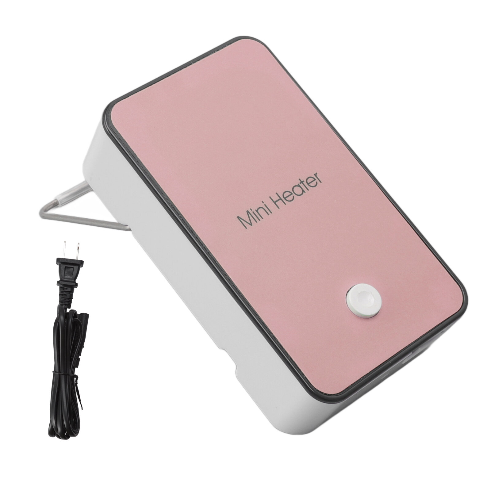 Mini Space Heaster Розовый быстрый нагреватель вращающийся держатель против портативного нагревателя для домашнего офиса общежитие US 110 Вт 110 В