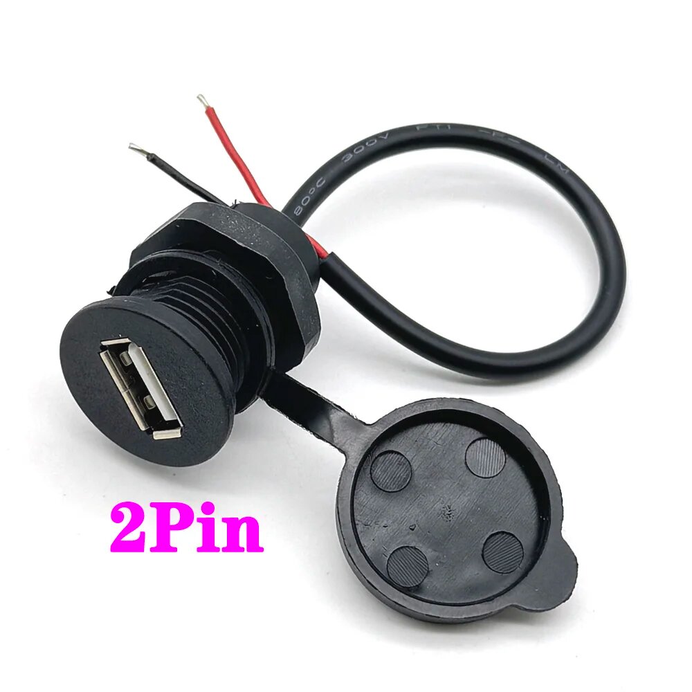 USB порт 2pin, LAJQTAO