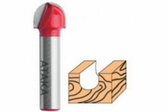 Фреза пазовая галтельная атака 38167