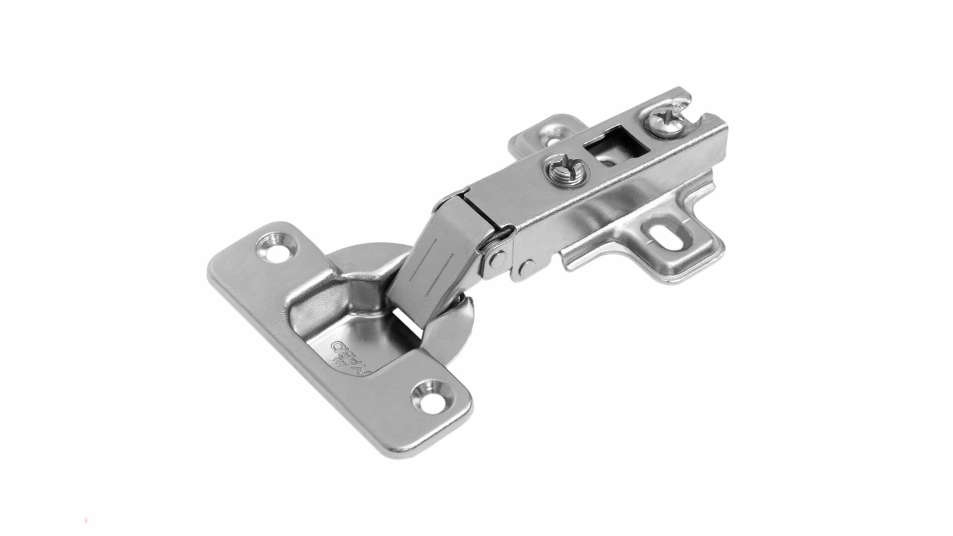 Мебельная петля с пружиной обратного хода PUSH H690A02/0112, сталь