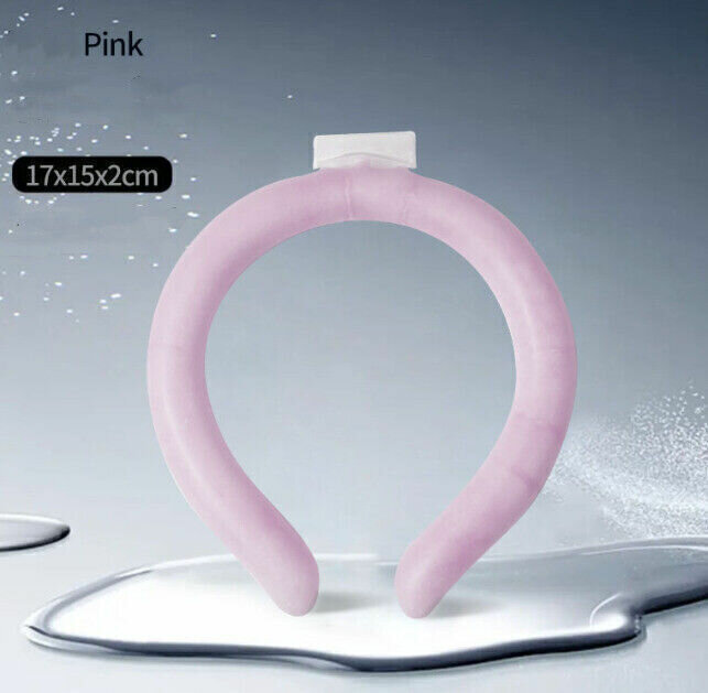 Охлаждающий шейный шейный ринг Dr. Chilly Ice Ring, портативный охладитель для снятия жара и охлаждения во время занятий спортом на открытом воздухе