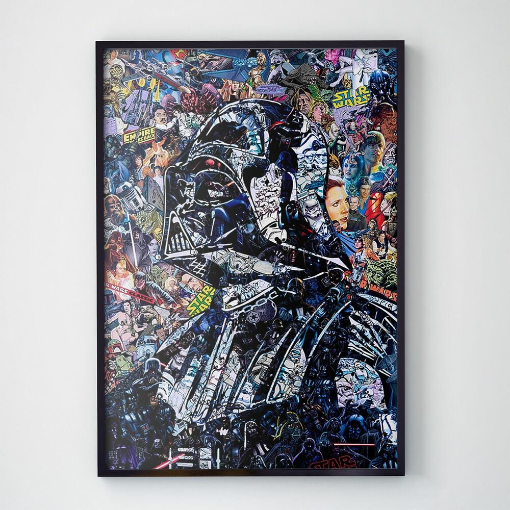 Плакат, постер Star Wars: Darth Vader, Звёздные войны: Дарт Вейдер на бумаге, размер 30х42см