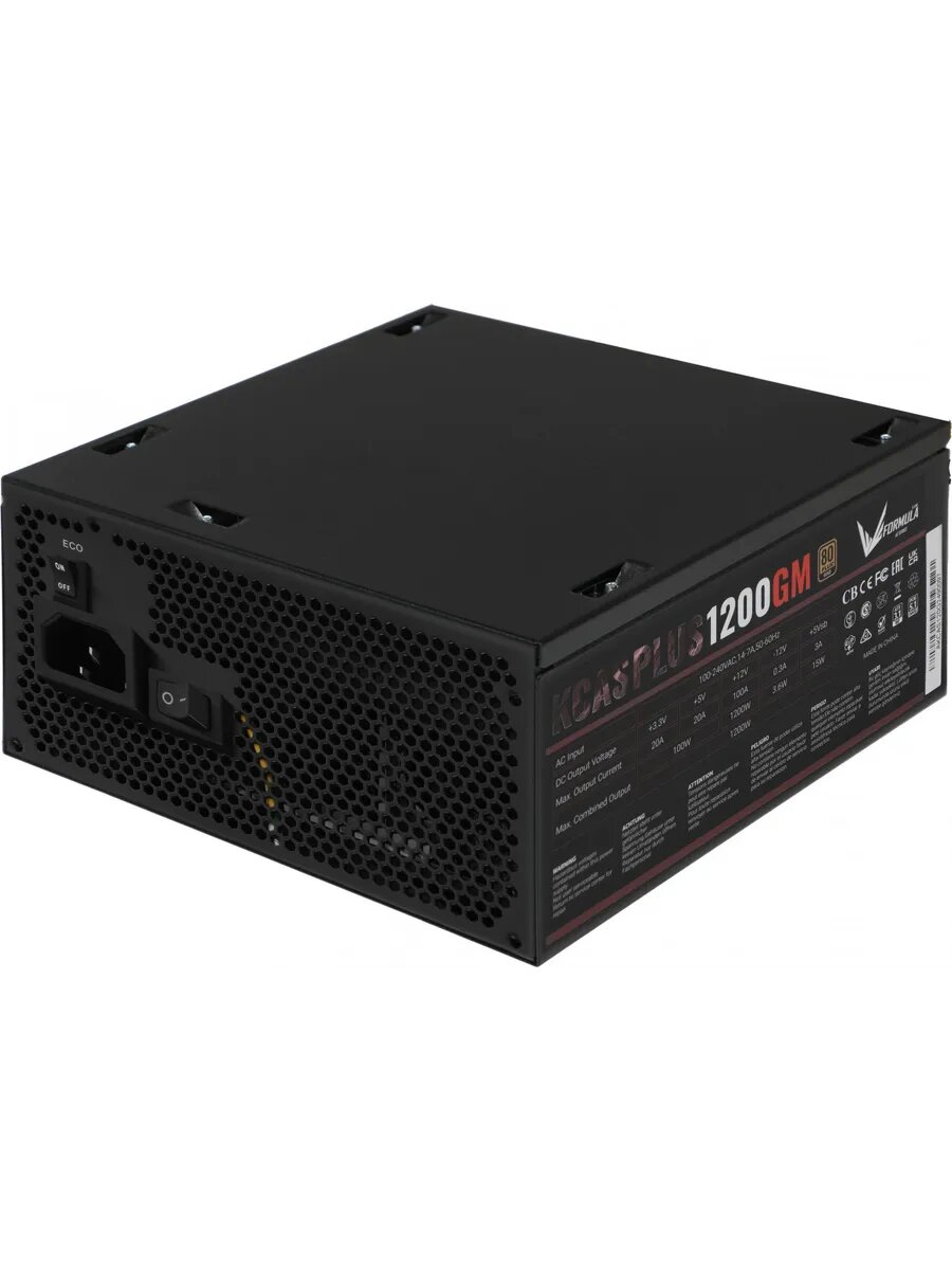 Блок питания ATX 1200W AC KCAS PLUS 1200GM V2 80+ gold