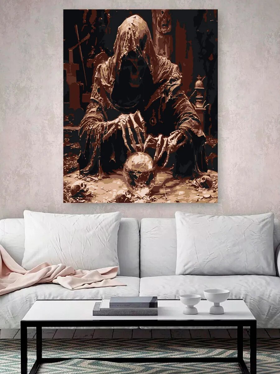 Картины по номерам Тьма