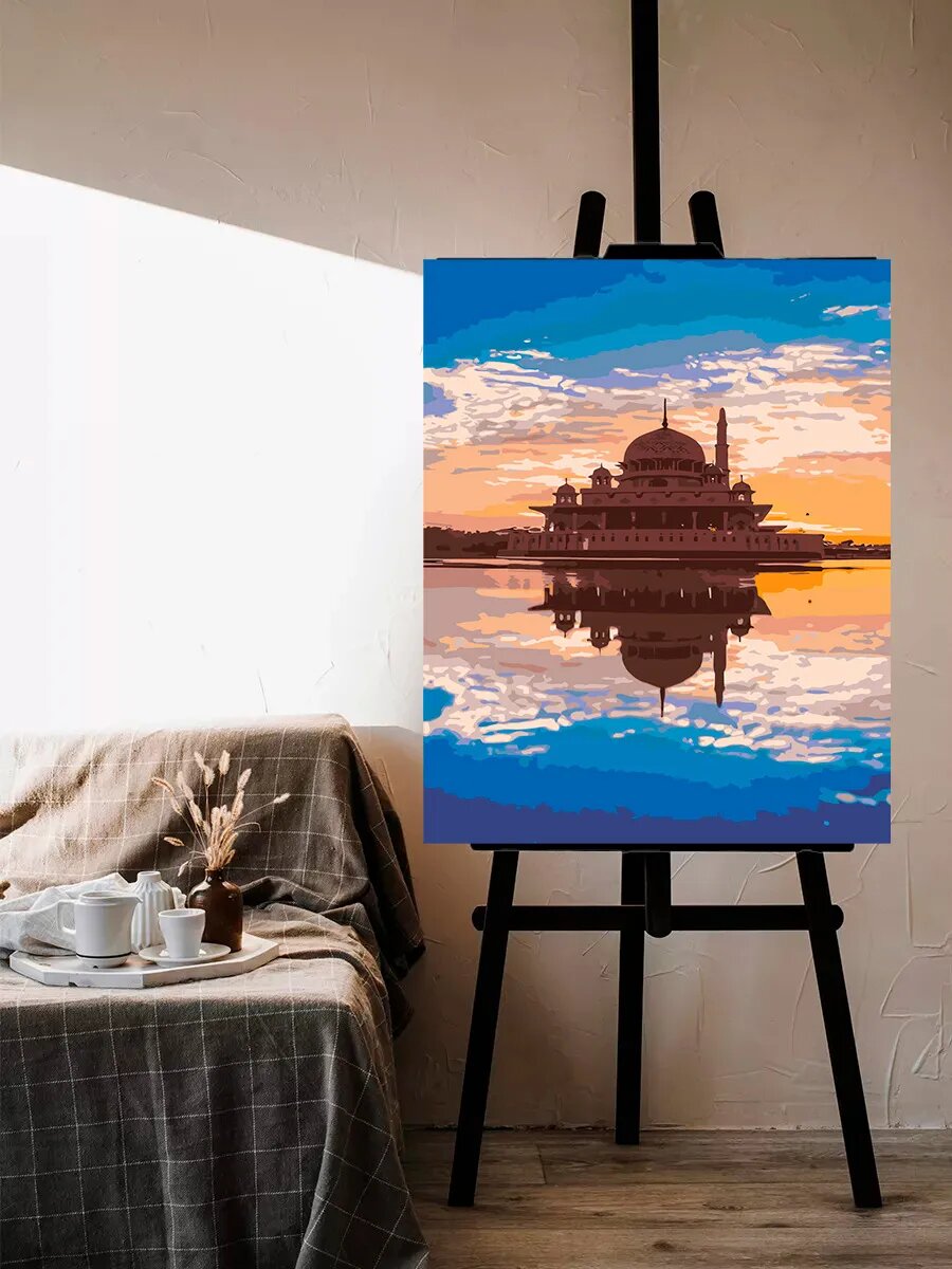 Картина по номерам Мечеть Путра Малайзия