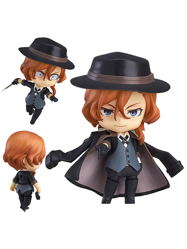 Аниме фигурка мини милая игрушка Съемная кукла Накахара Чууя/Bungou Stray Dogs Nakahara Chuuya action figure(10см) 676