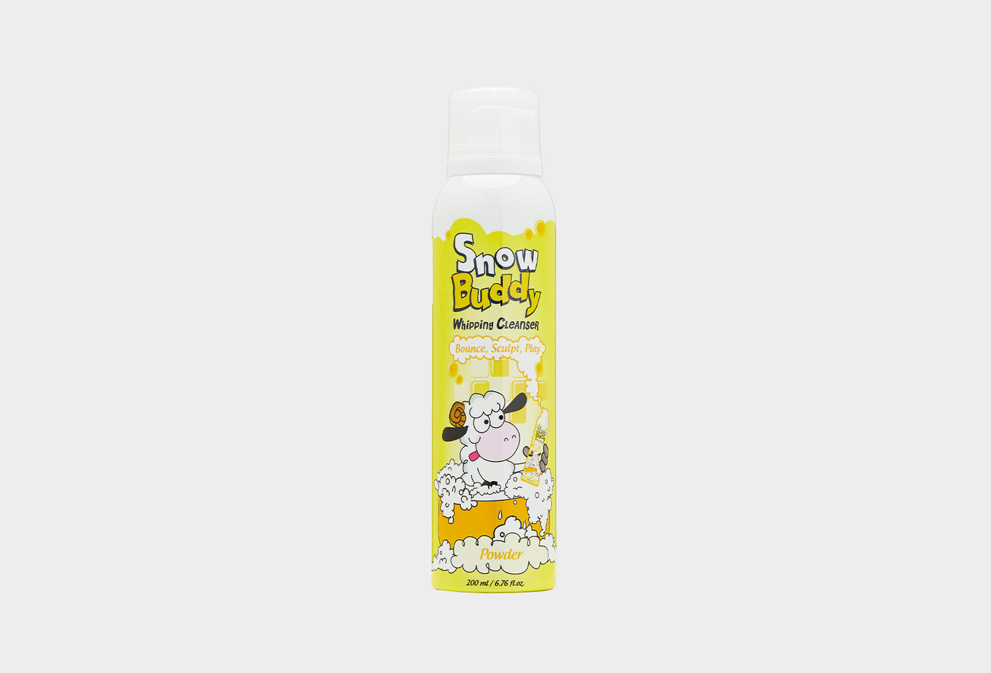 Детская очищающая пенка SNOW BUDDY Whipping Cleanser Powder 200 мл
