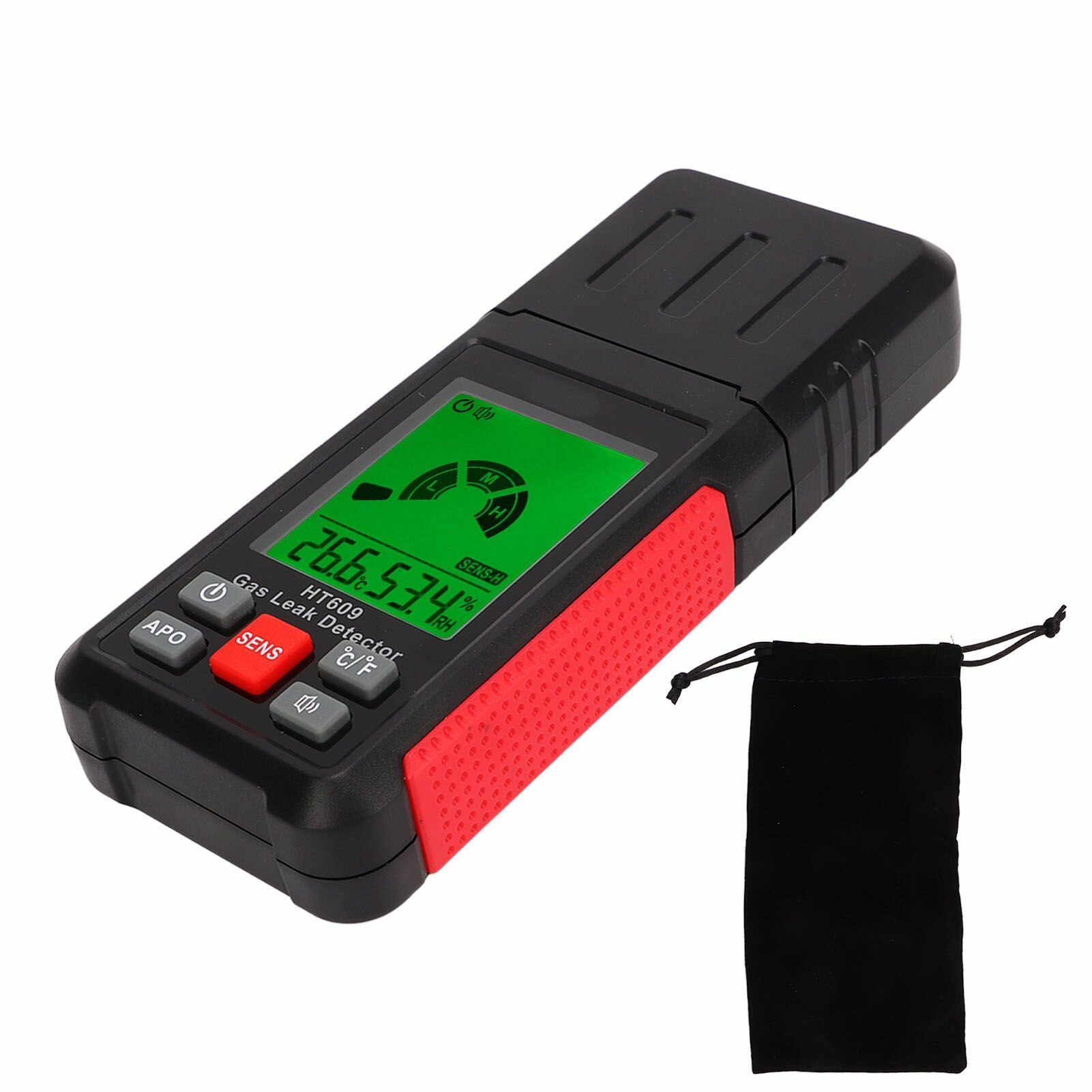 Детектор газа сигнализация температуры влажности протечка пропана HT609