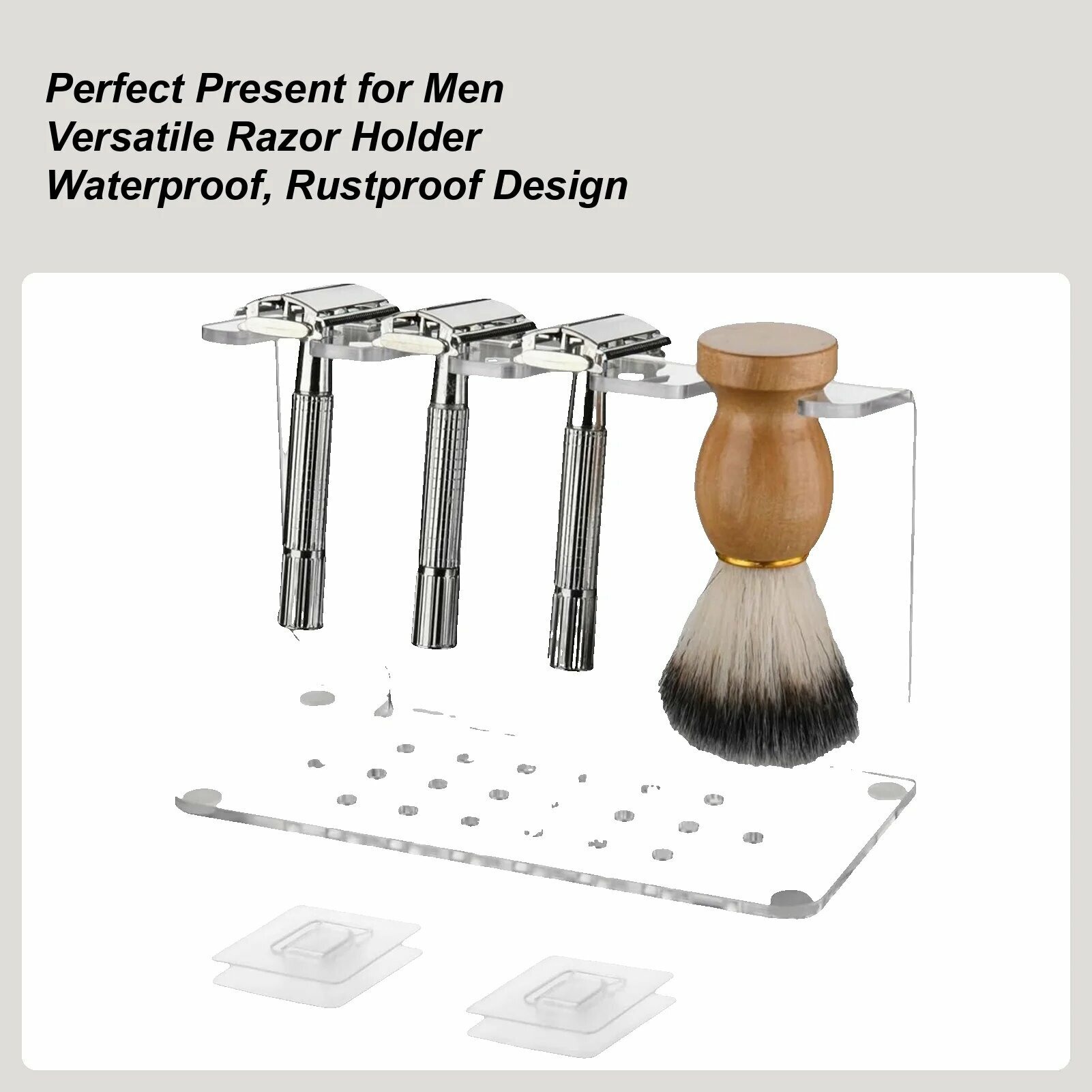 Держатель для бритвы и щетки