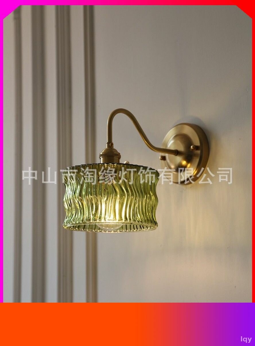 Эксклюзивный бра из зеленого стекла