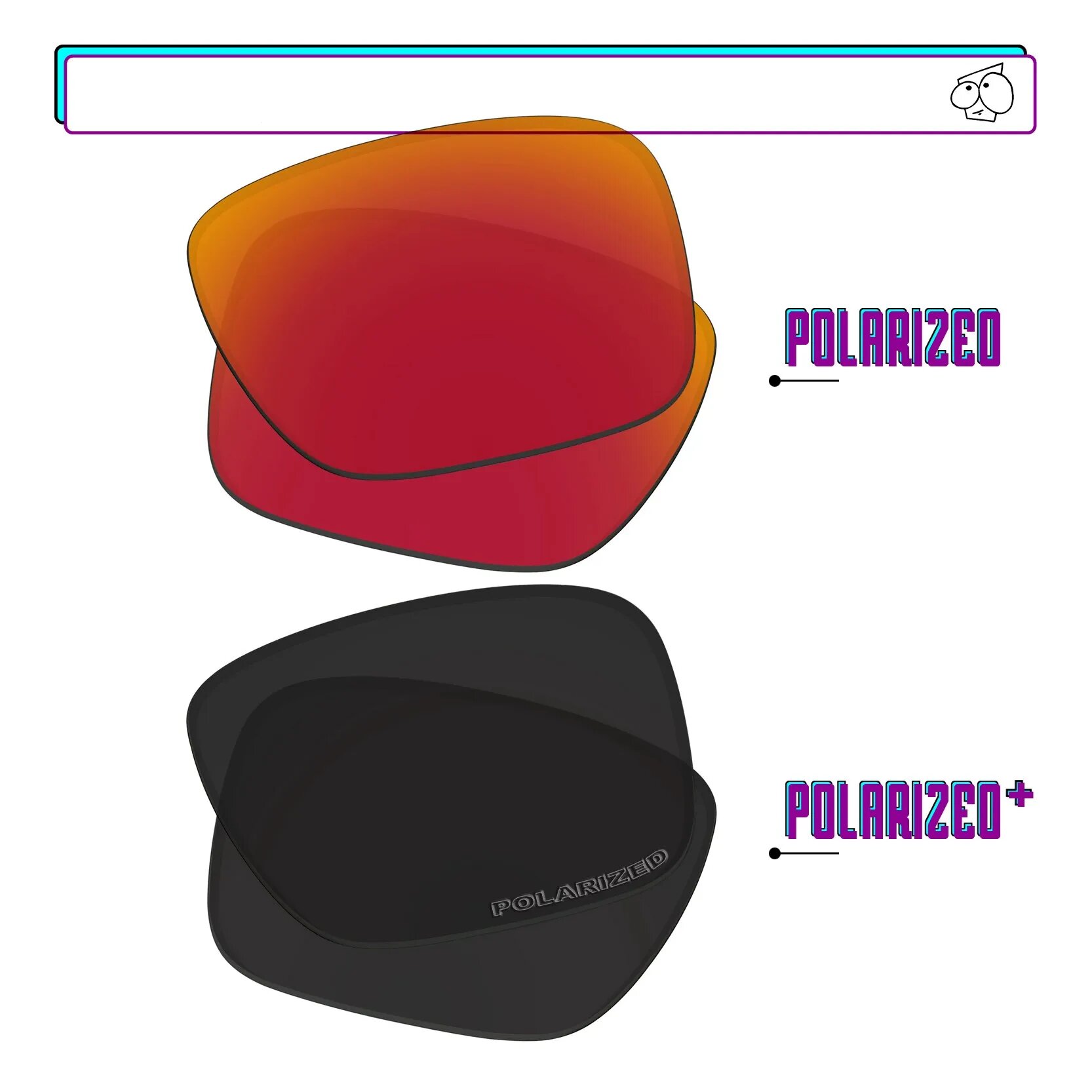 EZReplace Поляризованные линзы для Ray-Ban RB3498 Black P Plus-Red P