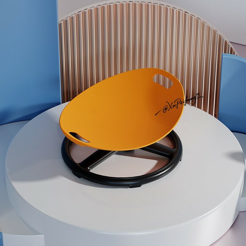 Тренировка сенсорной интеграции, круглое детское вращающееся сиденье-балансир，