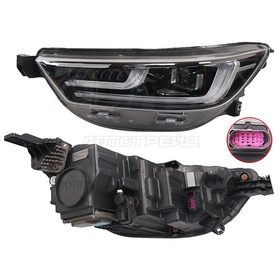 SAT ST-13-CHTG8PROL Фара Chery Tiggo 8 Pro 21- (Слева/ LED)