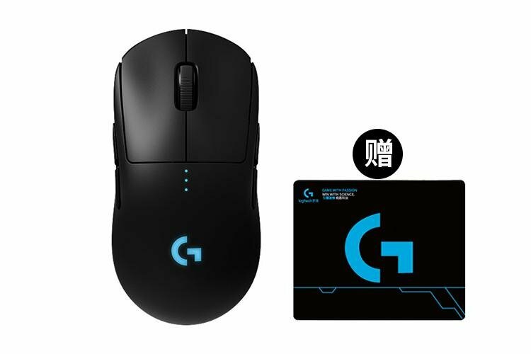 Игровая мышь Logitech G PRO WIRELESS Dual Mode геймерская, multicolor, легкий дизайн