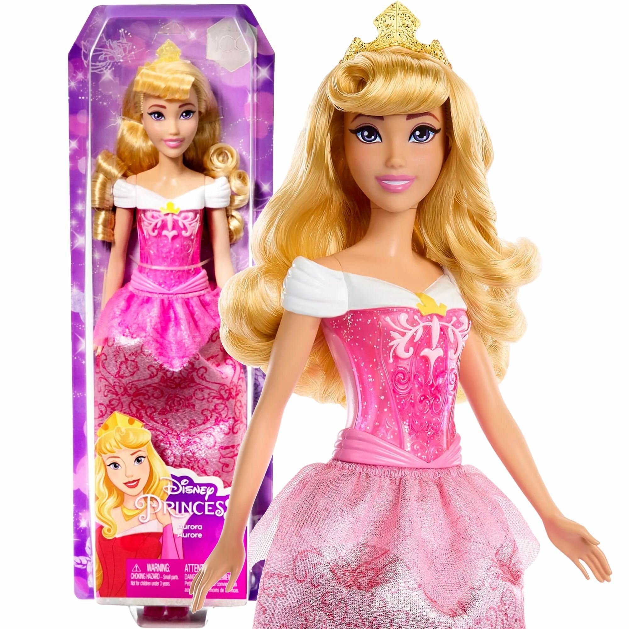 Модная кукла и аксессуары Disney Princess Aurora, игрушка, вдохновленная фильмом Спящая красавица