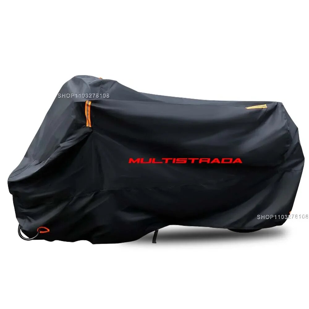 Чехол для мотоцикла DUCATI Multistrada 950 1100 1260 1200 S GT 1200, водонепроницаемый уличный всесезонный пылезащитный УФ-защитный чехол от дождя 4XL for 250cm