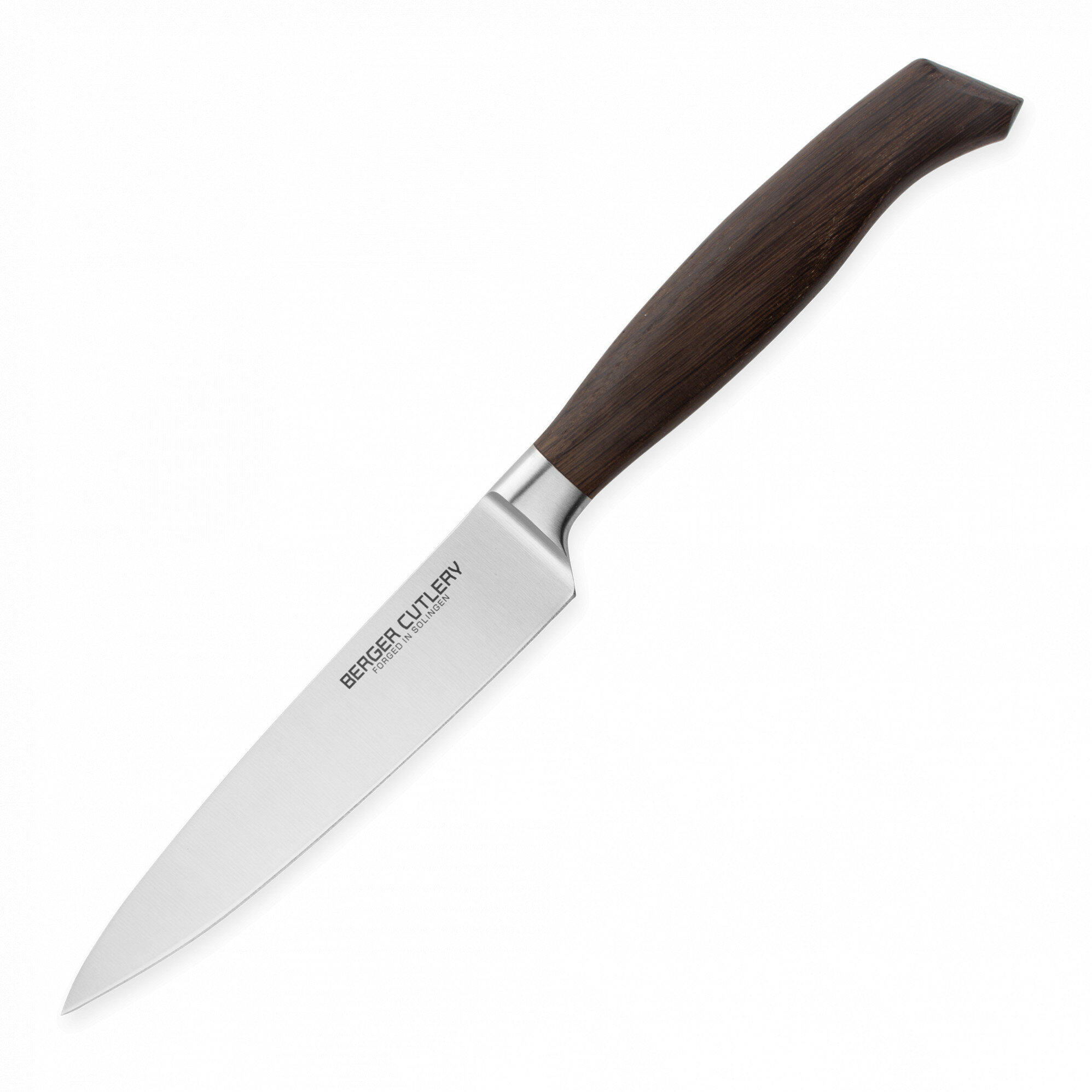 Филейный нож BERGER CUTLERY Ergo Line BC111616, для мяса и рыбы, 16см, сталь, дерево, коричневый