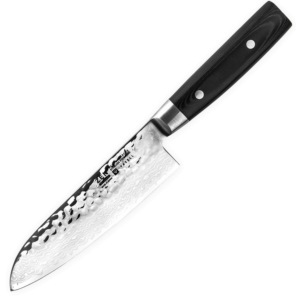Нож кухонный Сантоку 16,5 см, Santoku, дамасская сталь YA35501 Zen