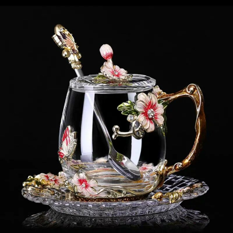 Хрустальная чашка для чая