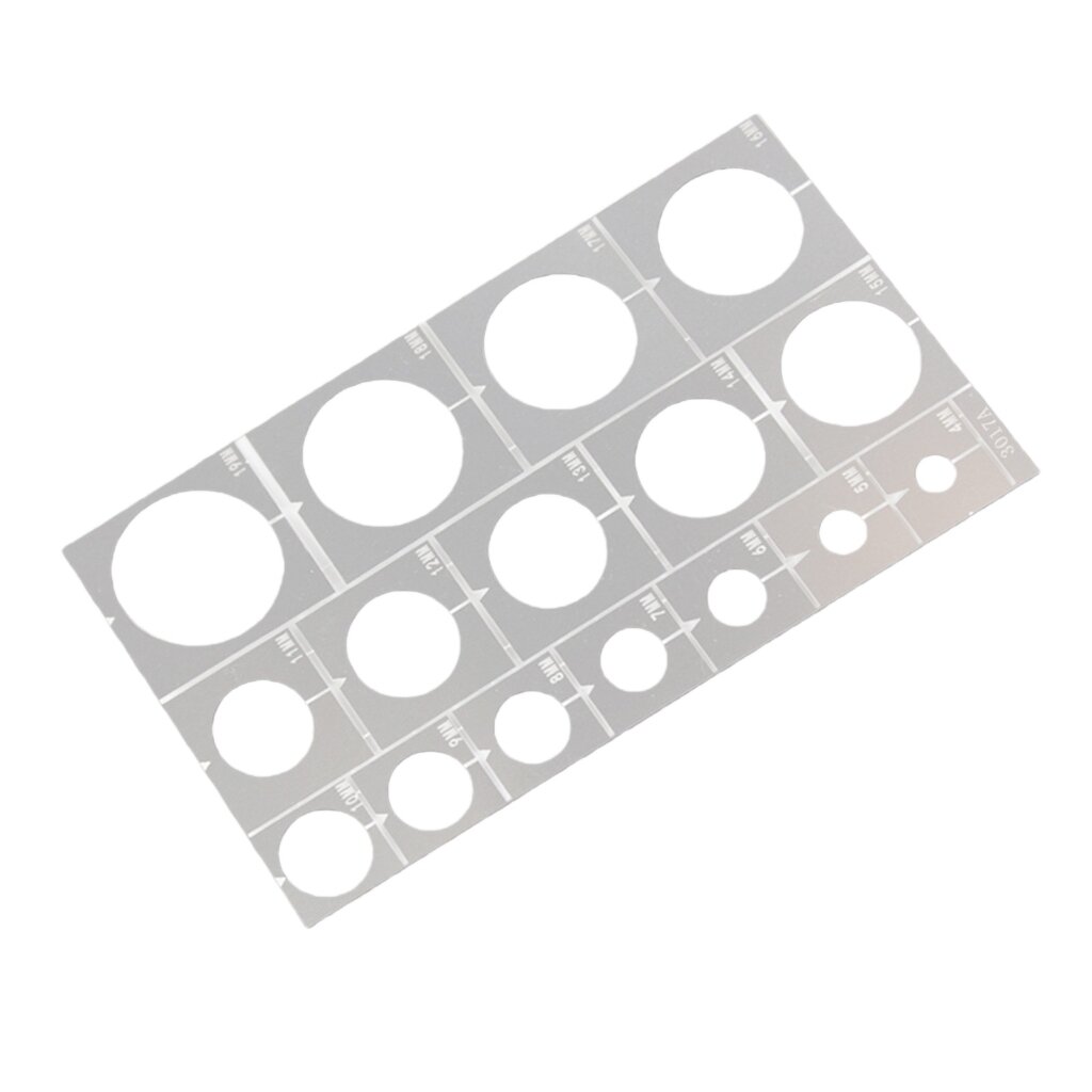 Трафарет для детализации покраски колес танковых моделей