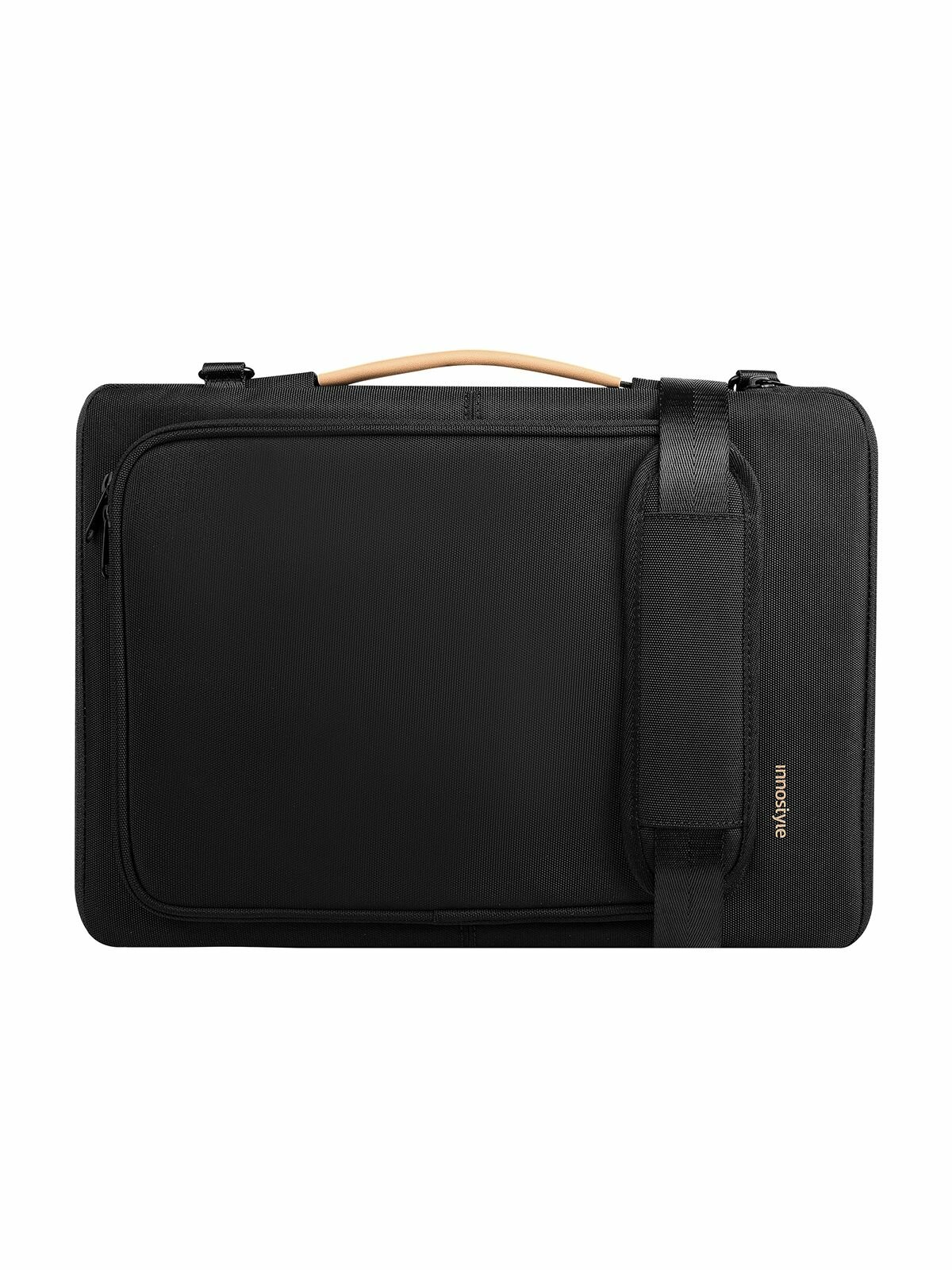 Сумка для ноутбука 14" с плечевым ремнем для ноутбуков Microsoft, HP, Dell, Lenovo, Asus 13-14", черная