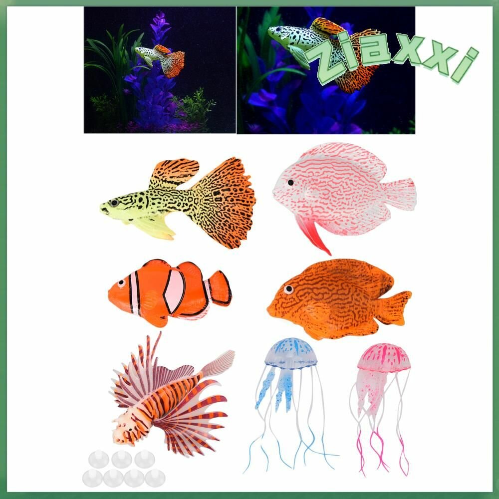 Симуляционные рыбы для аквариума, яркие и многофункциональные, для декорирования аквариумов