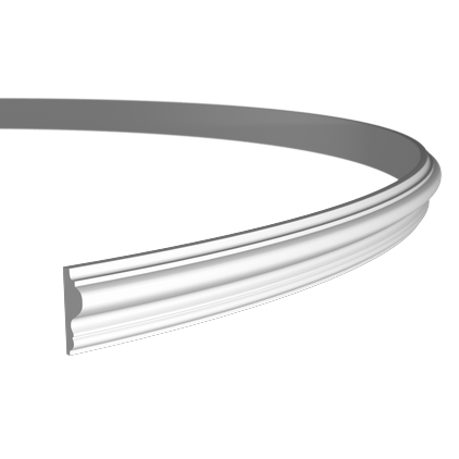 Молдинг Гибкий Европласт Лепнина 1.51.301 Д2000хШ16хВ42 мм.