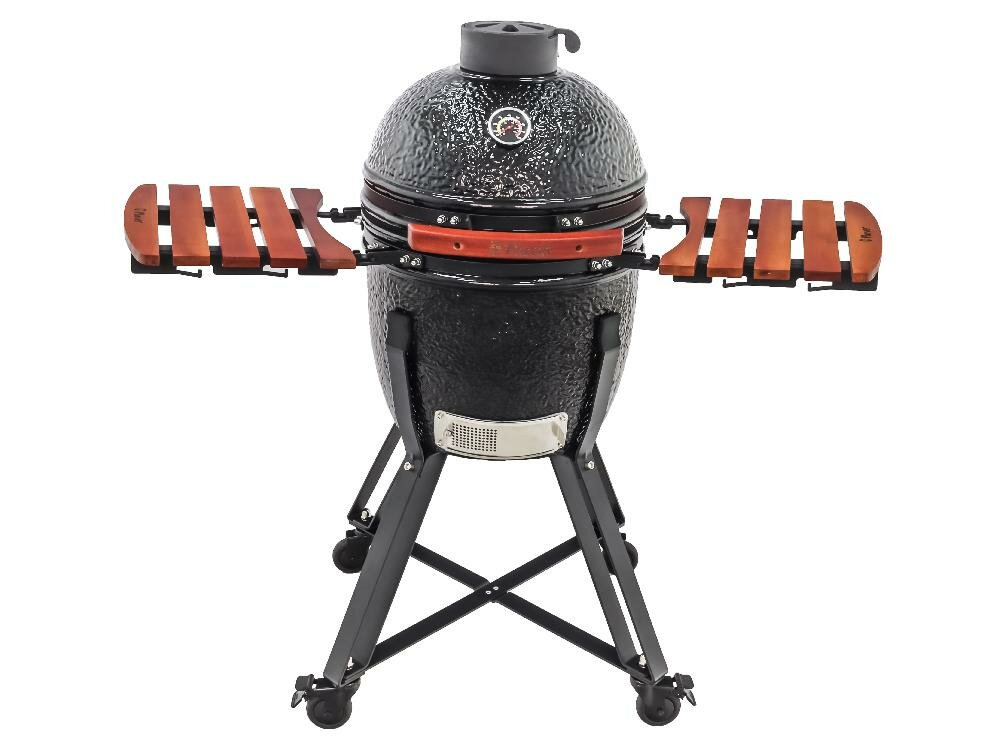 Керамический гриль барбекю SE-18 (черный), 46 см / 18 дюймов, Plover