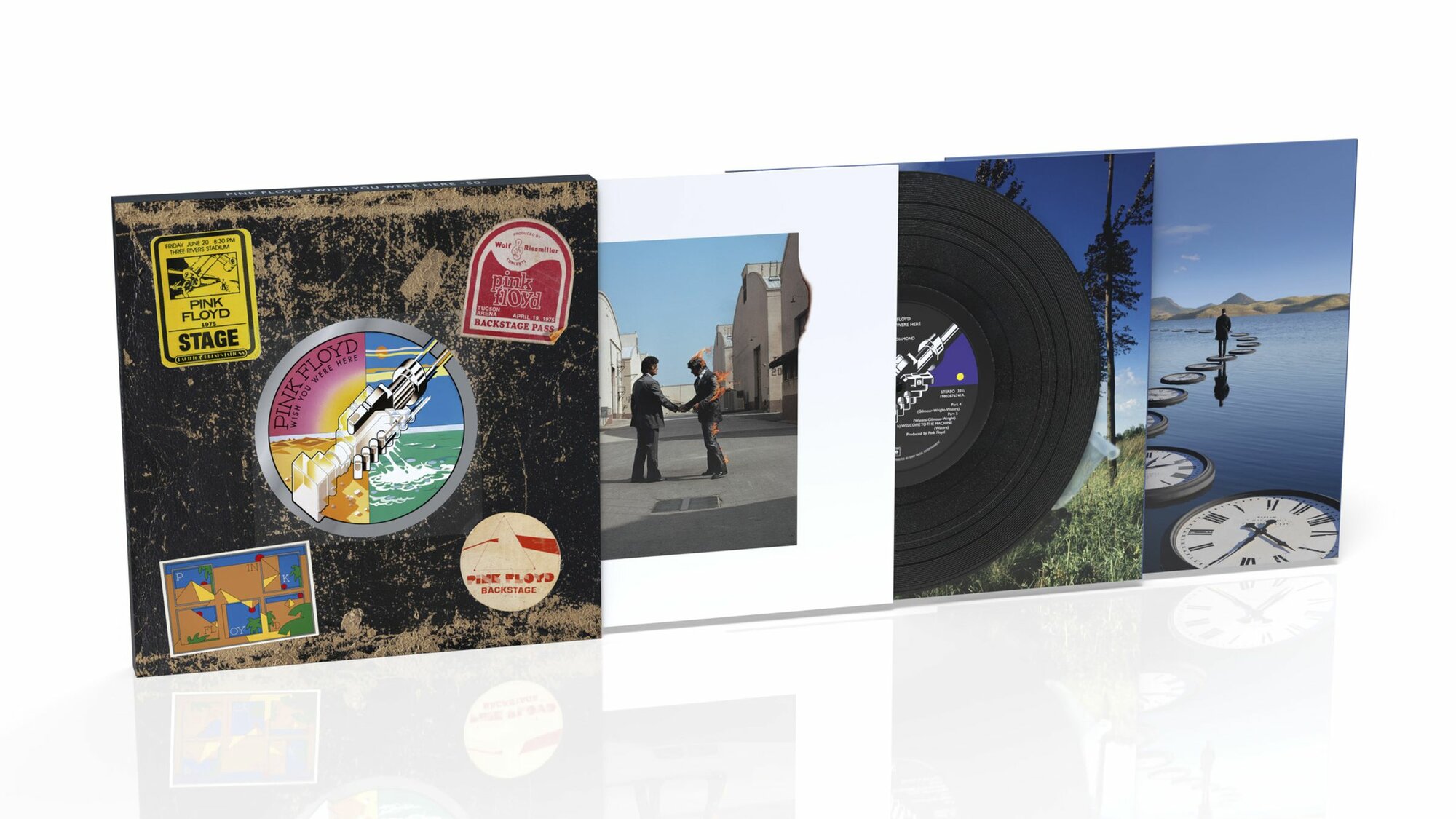 Виниловая пластинка Pink Floyd. Wish You Were Here. 50th Anniversary (3 LP)