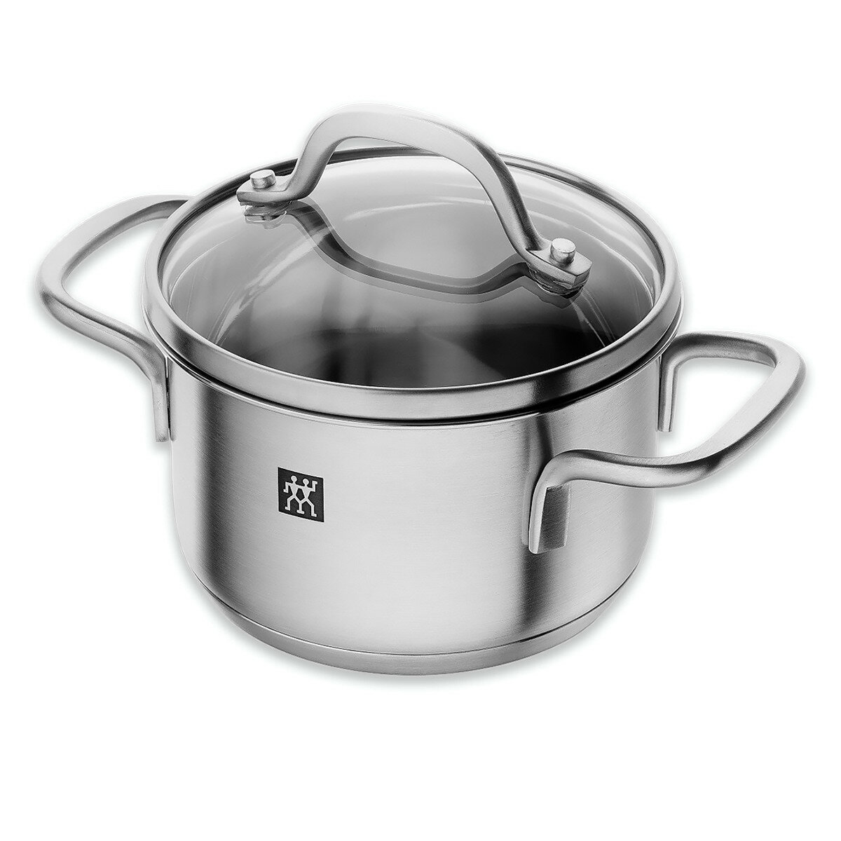 Кастрюля из нержавеющей стали с крышкой, объем: 1 л, диаметр: 14 см, материал: нержавеющая сталь 66652-140 Pico