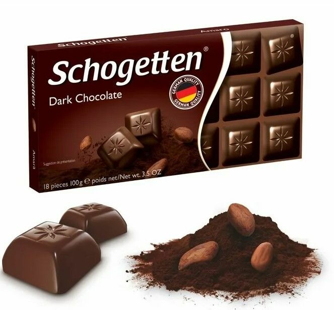Шоколад SCHOGETTEN темный 100г