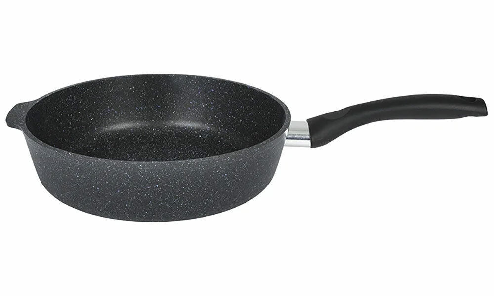 Сковорода глубокая Kukmara 260, Granit black (сггч260а)