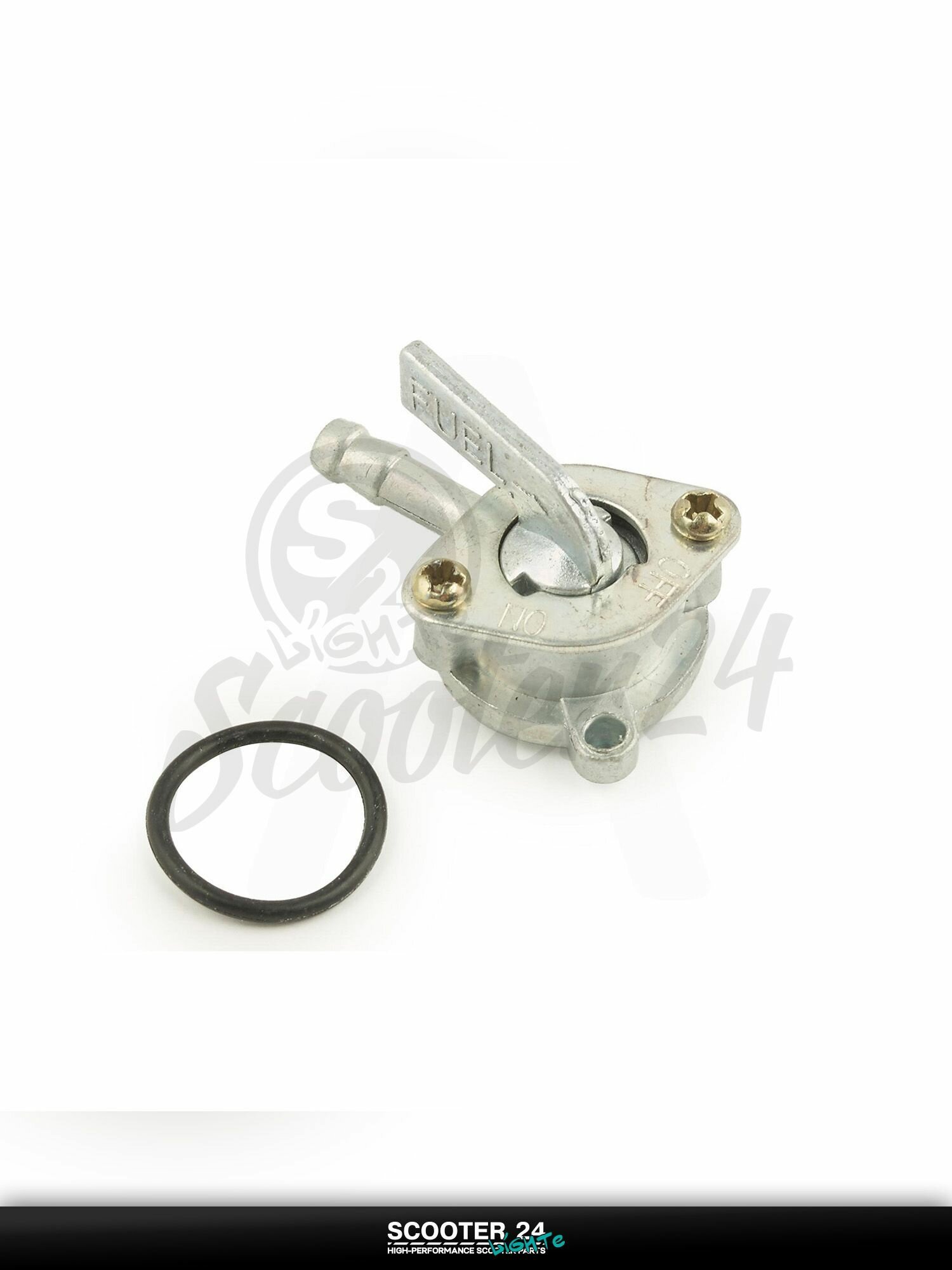 Кран топливный / бензокран на квадроцикл ATV / АТВ, один штуцер "HY"