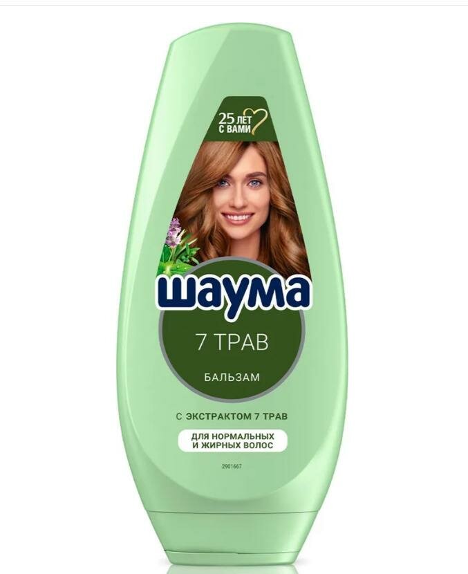 Бальзам-ополаскиватель Шаума 7 трав, 300 мл