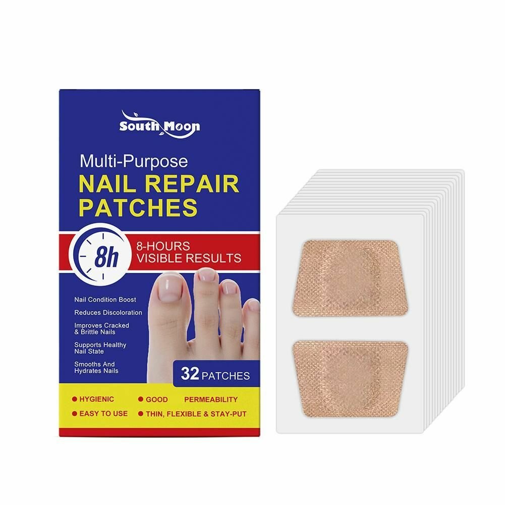 Пластыри для лечения грибка ногтей на ногах 32шт, Используется для Для восстановления поврежденных ногтей на ногах