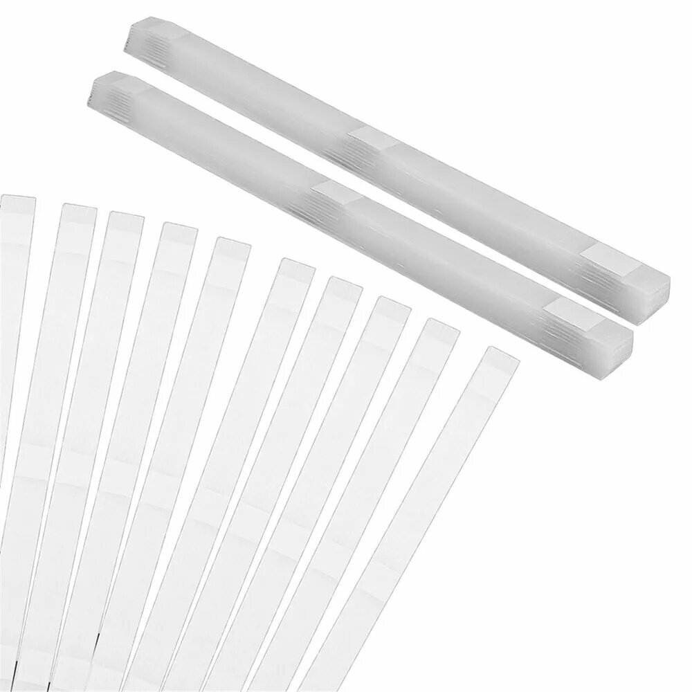 50 клеевых полосок с сетчатой основой, термолента для ремонта книг с термоплавким клеем