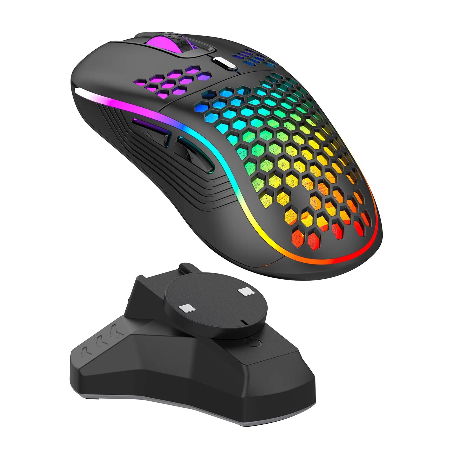 База для зарядки беспроводной мыши с зарядным кабелем, зарядное устройство Powerplay для мышей Type-C для Logitech G PROX2/1 GPW3/2/1 G903/703/502/403