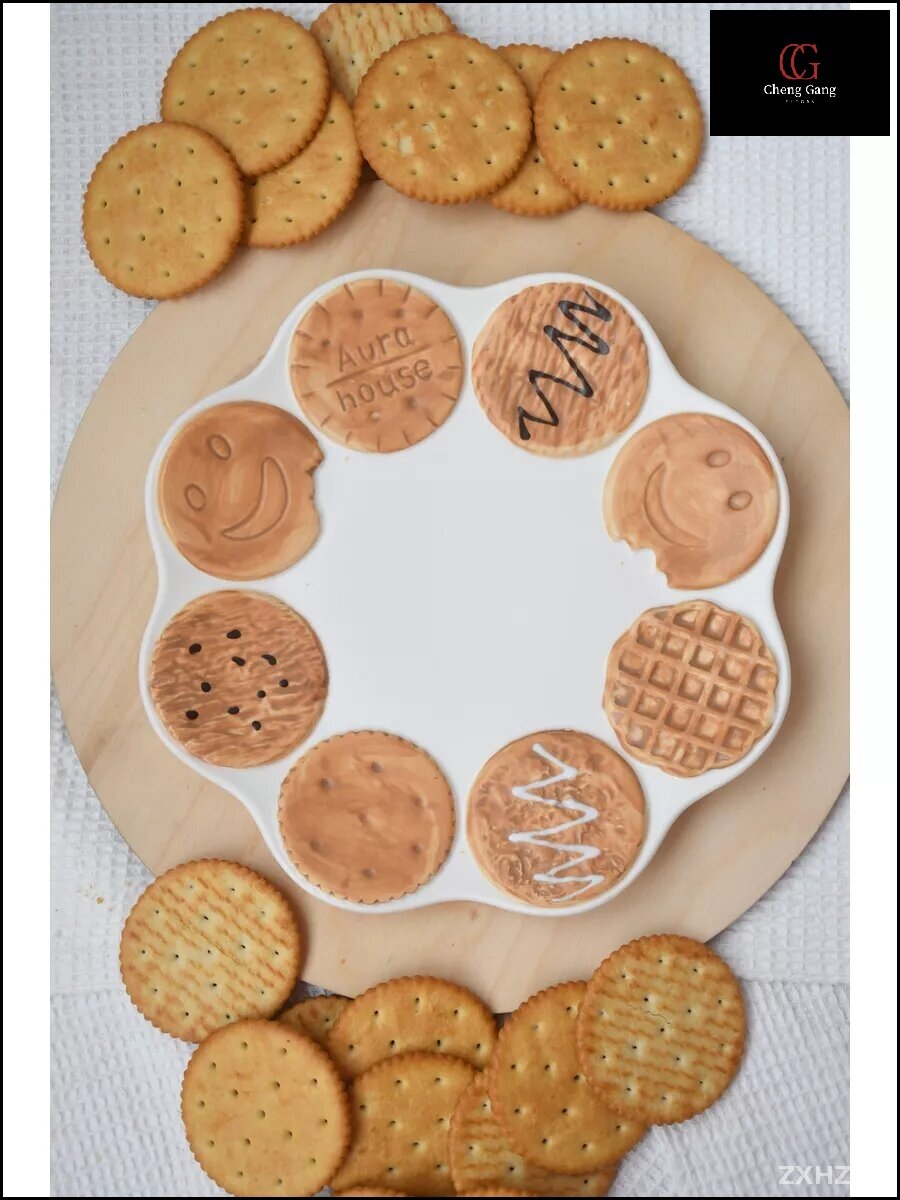 Печенья и вафель эксклюзивная форма посуды