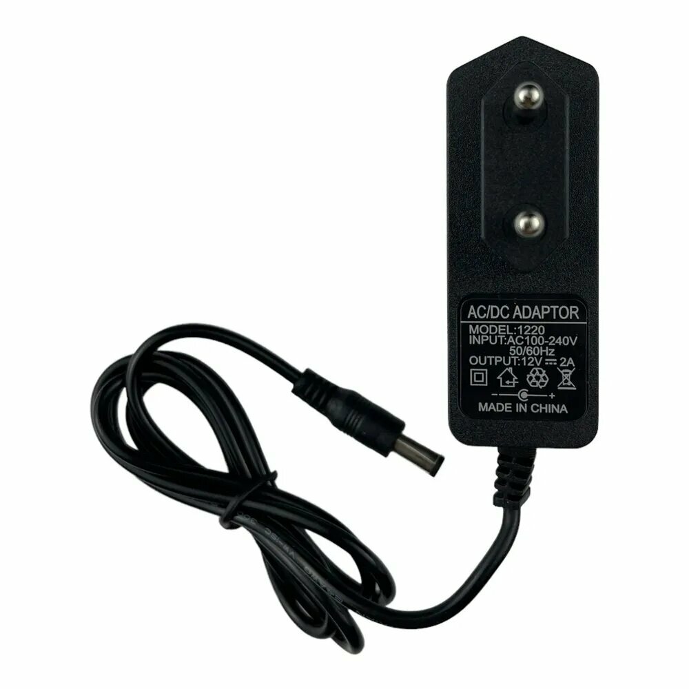 Блок питания (адаптер) 12v 2A (штекер 5.5х2.5 мм)